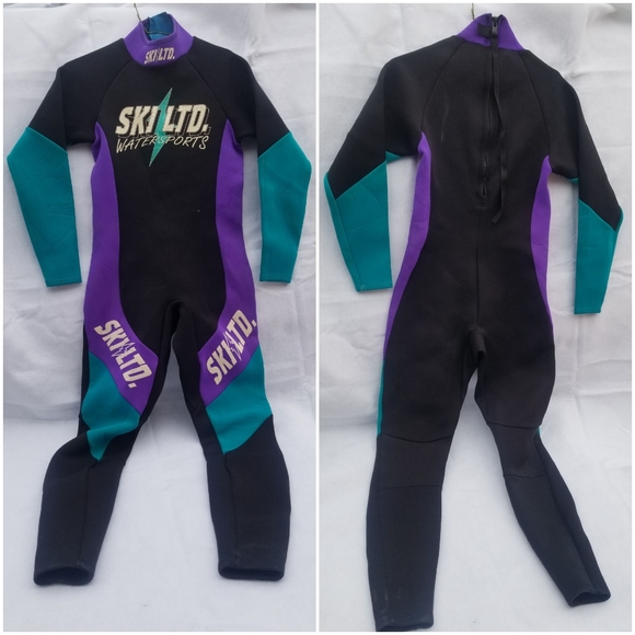 Ski Ltd | Swim | Sm Vintage Ski Ltd Watersports Neoprene Wetsuit | Poshmark